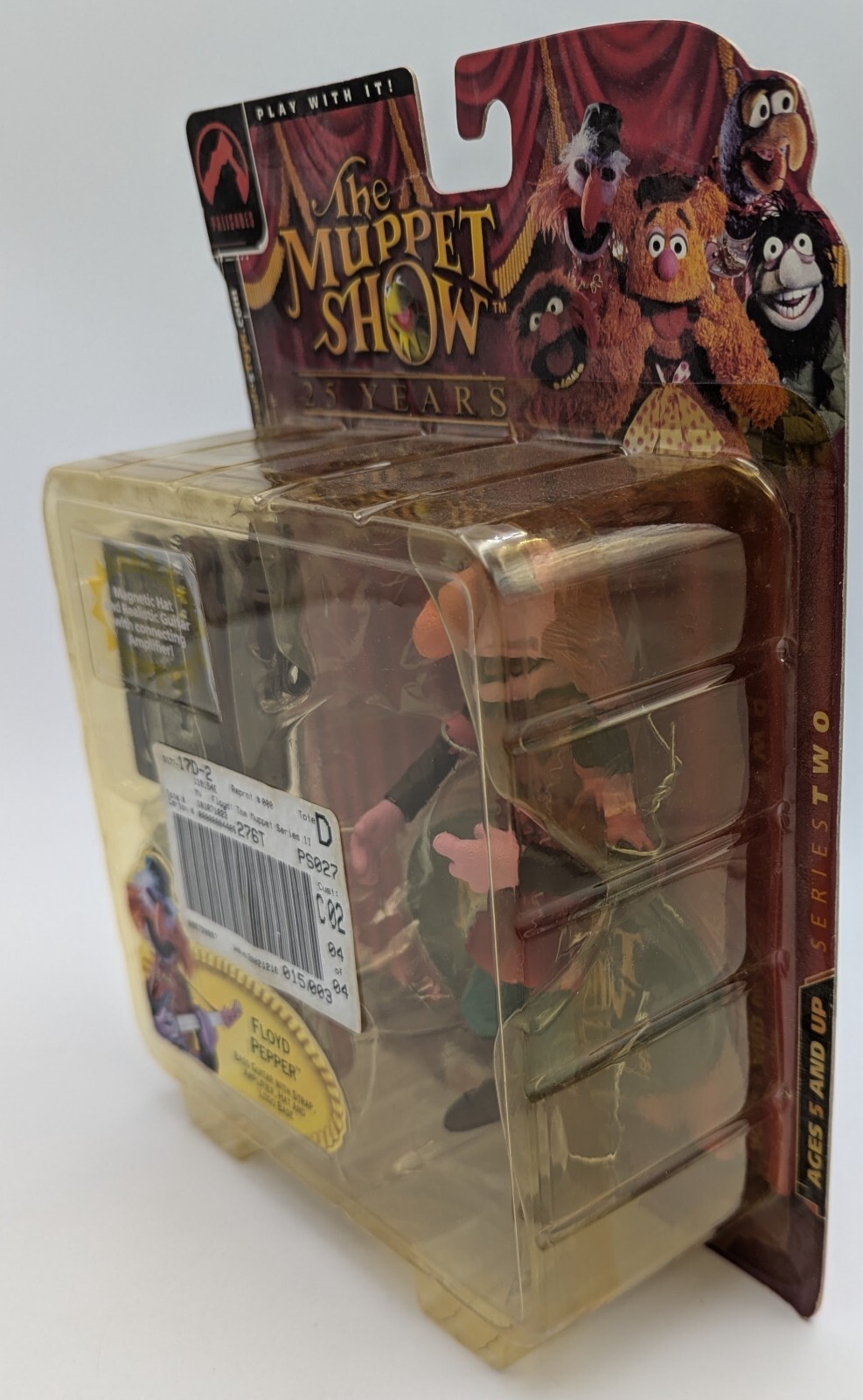 MOC 2002 Palisades Muppet Show 25 Years Series 2 Floyd Pepper Red Shirt ...