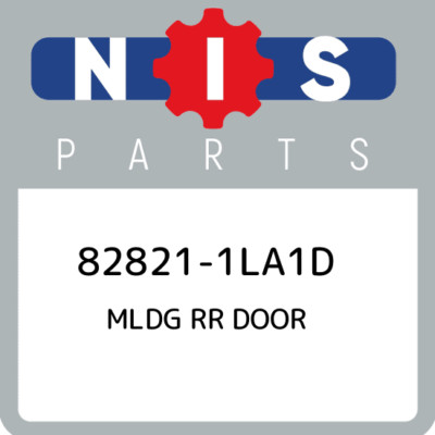 82821-1LA1D Nissan Mldg rr door 828211LA1D, New Genuine OEM Part | eBay