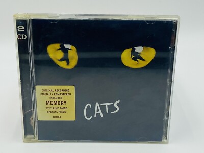 Cats Andrew Lloyd Webber 2 Disc Rare Original Press CD Really Useful ...
