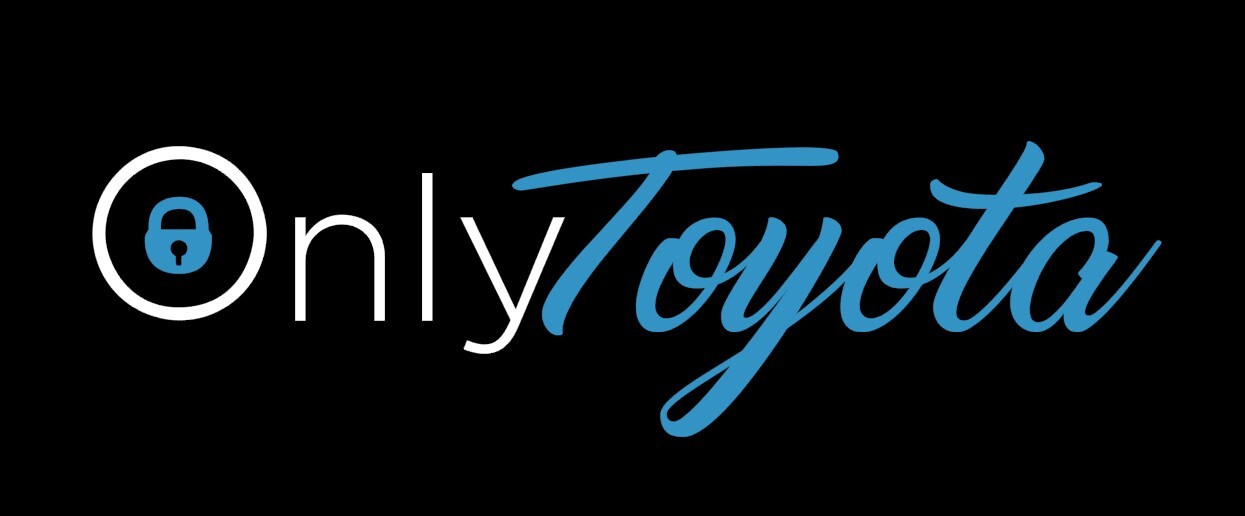 Only Toyota Sticker Decal For Toyota Camry Supra 4 Runner MR2 Prius ...