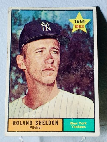 1961 Topps #541 Roland Sheldon Star Rookie FREE SHIPPING | eBay