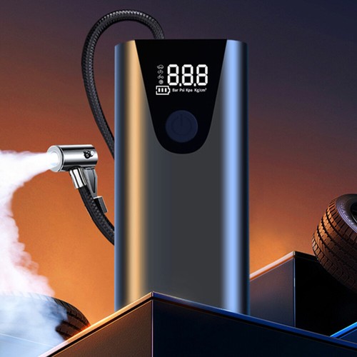 Car Tyre Inflator High Precision Portable Air Pump Digital Display Tire ...
