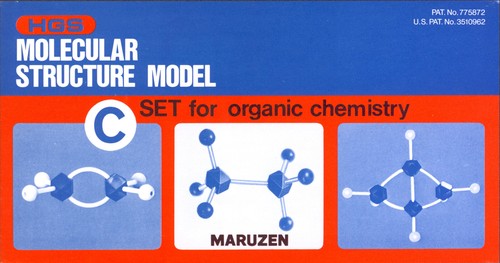 HGS Molecular Structure Model Kit C Set for Organic Chemistry Nice | eBay