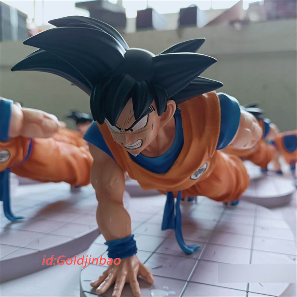 DB Studio Dragon Ball 1/6 ONe-handed Push-up's Son Goku Resin Model In ...