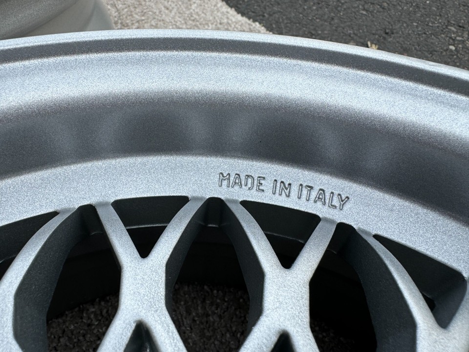 Set of 4 Oscam Typ 611 Wheels 6x13 4x100 ET15 - Fits BMW 2002, E21, E30 ...