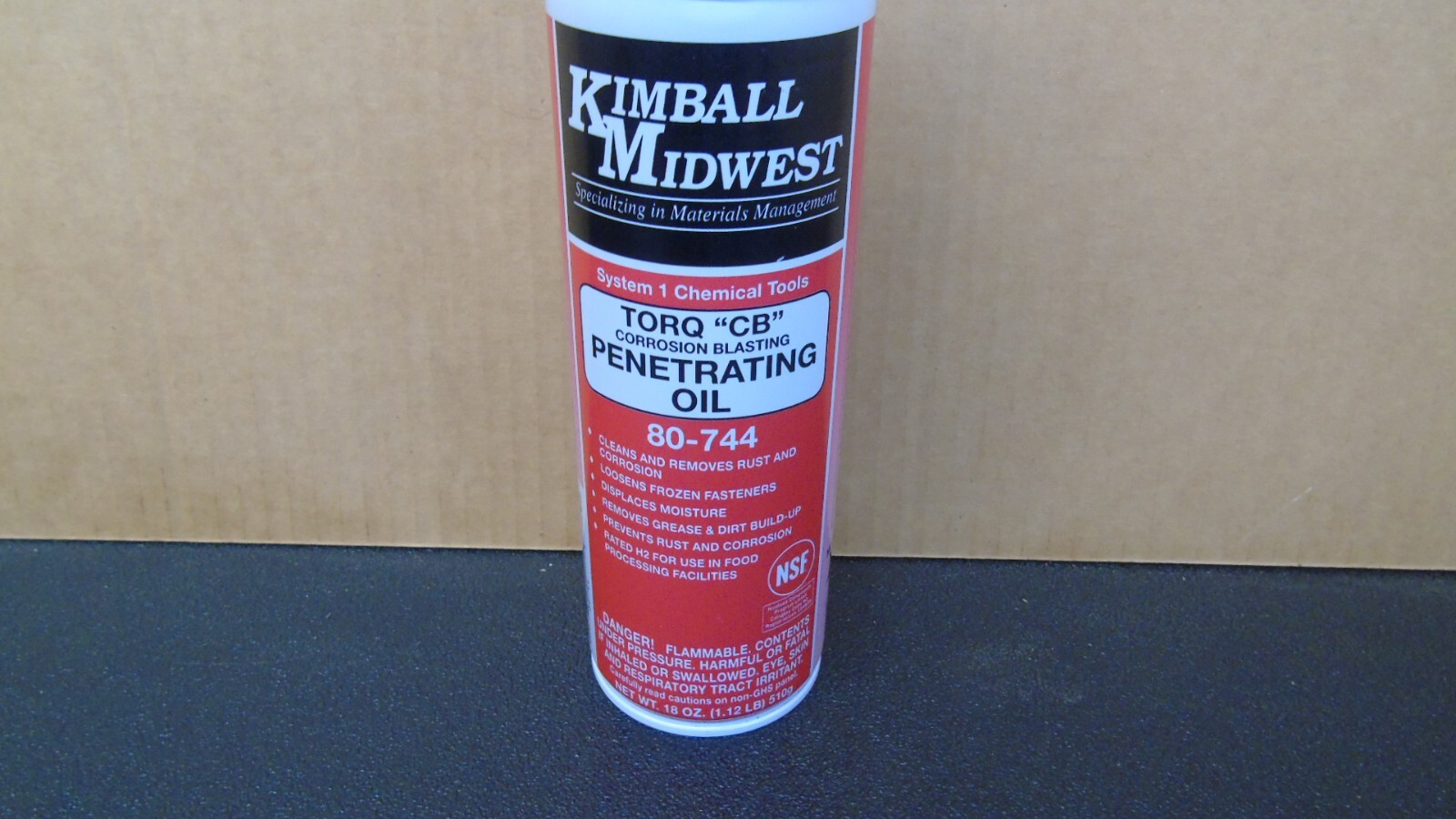 Kimball Midwest 80744 18oz Torq "cb" Corrosion Blasting Penetrating Oil ...