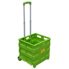 SunLeisure Heavy Duty Pack & Go Foldable Portable Shopping Transport ...