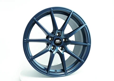 MST Flow Formed DELTA Wheels Rim 18X8.5 5X112 ET43 66.6CB Cerulean Blue ...