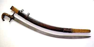 TURKISH OTTOMAN SYRIAN PERSIAN SHAMSHIR MAMALUKE SWORD DAMASCUS BLADE C ...