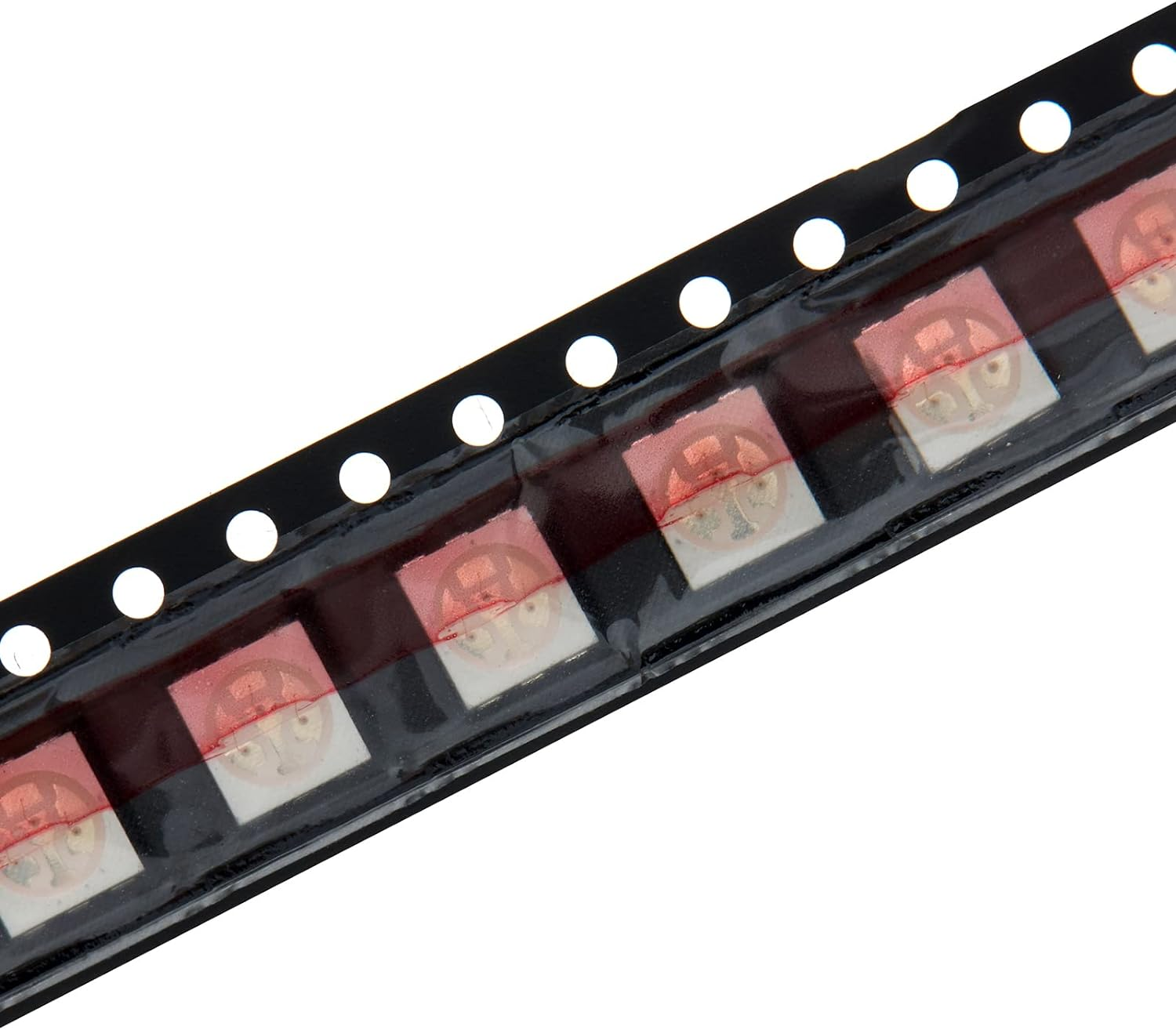 100Pcs 5 Types Colors 5050 Red Yellow Blue Green White SMD LED Diode ...