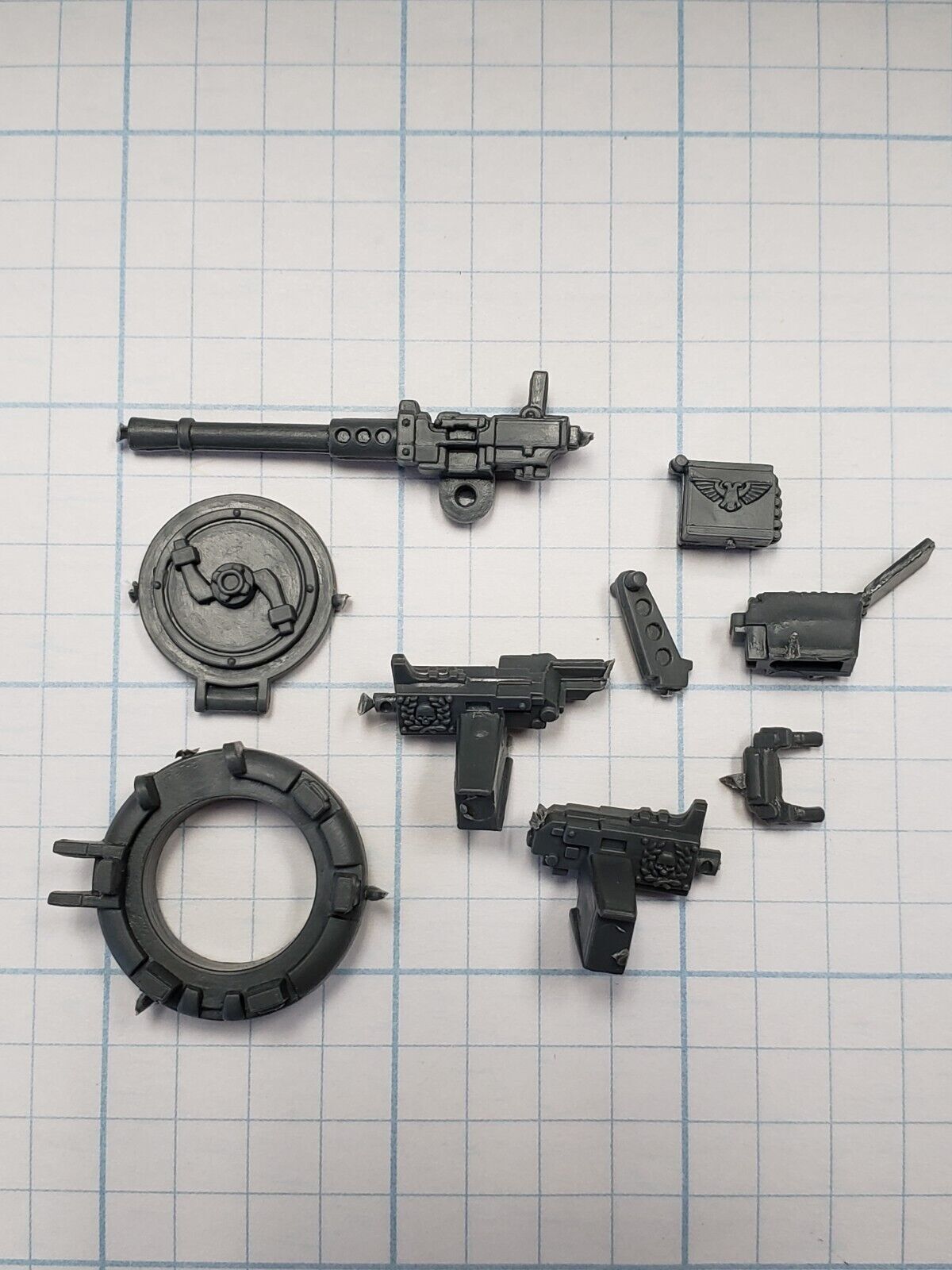 Warhammer 40k Astra Militarum Tank Accessories Sprue BITZ Multi Listing ...