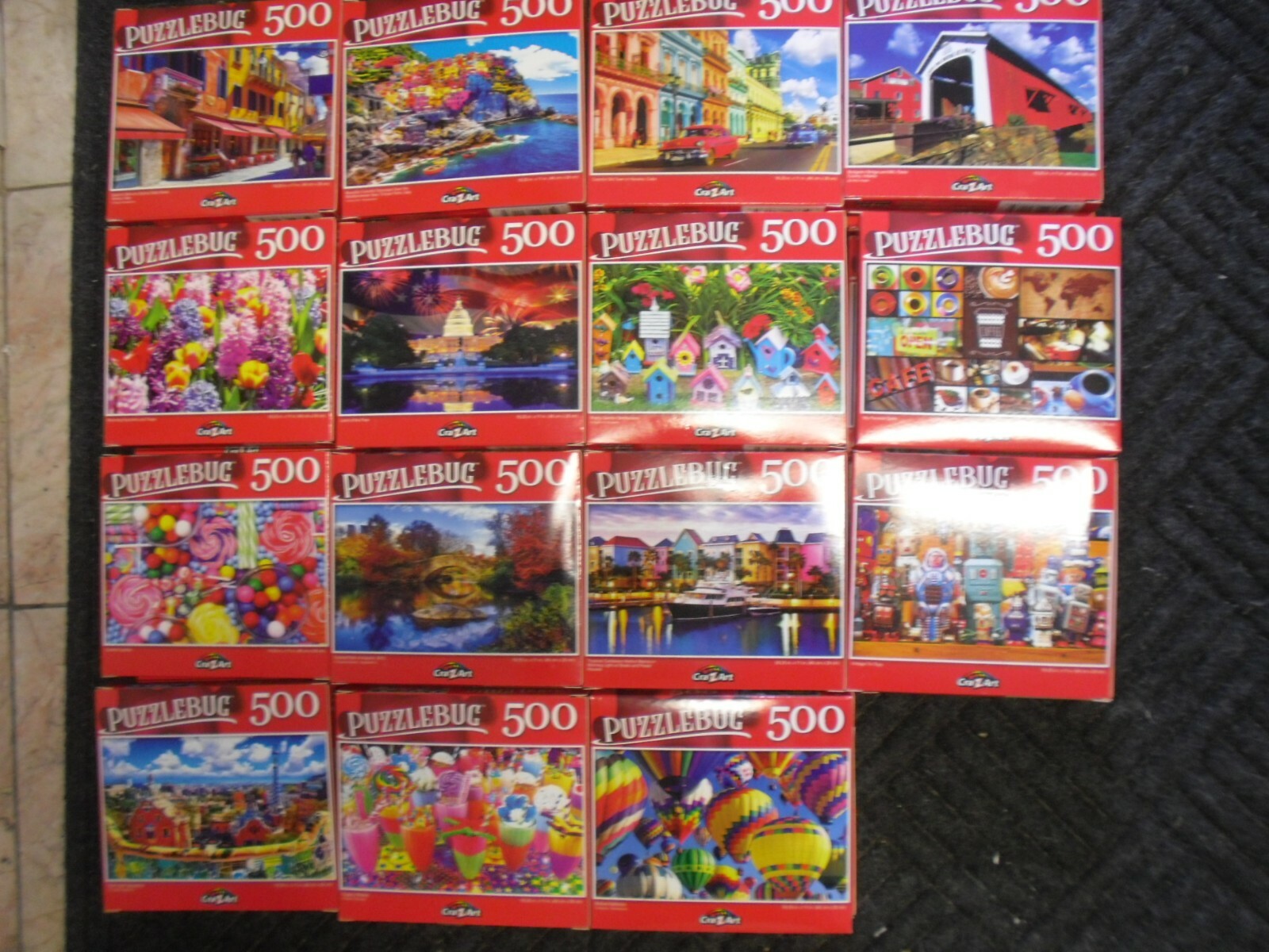 New ! Puzzlebug 500 Piece Jigsaw Puzzle Fun Size: 18.25 in X 11 in ...
