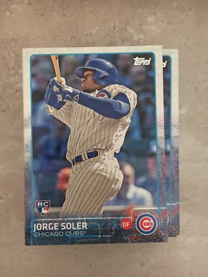 2015 Topps #108 Jorge Soler RC - 60 CARD LOT Royals | eBay