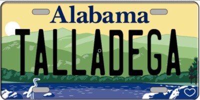 Talladega Alabama Metal Sign | eBay
