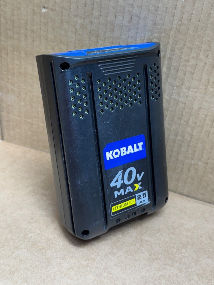 KOBALT [KB 245-06] GENUINE 40V MAX 2.5AH RECHARGEABLE LITHIUM-ION TOOL ...