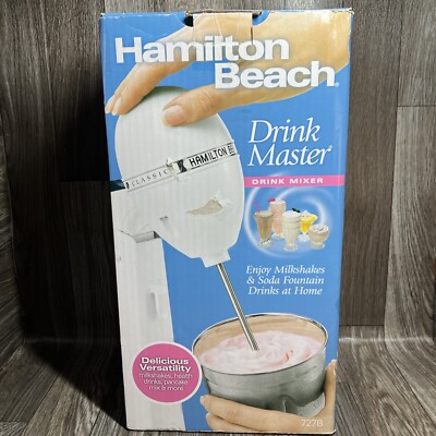 Hamilton Beach Drink Master Drink Mixer Milkshake Maker Brand New Boxed ...
