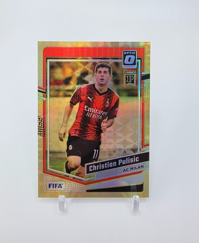 GOLD PRIZM Christian Pulisic Soccer Card Christian Pulisic Card FIFA ...