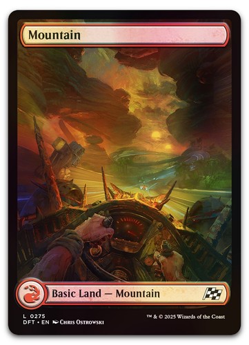 Mountain (0275) #275 (Foil) (NM) Aetherdrift DFT Magic MTG | eBay