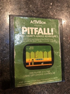 PITFALL ATARI 2600 VIDEO GAME CARTRIDGE NES HQ | eBay