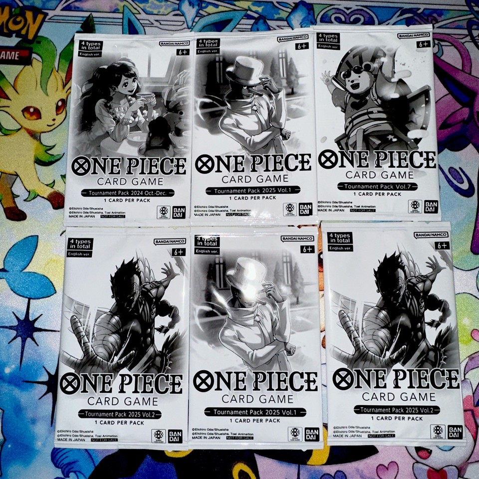 ONE PIECE TOURNAMENT SEALED PACK LOT ENGLISH 🌎 6x PACKS OPTCG 🔥 | eBay