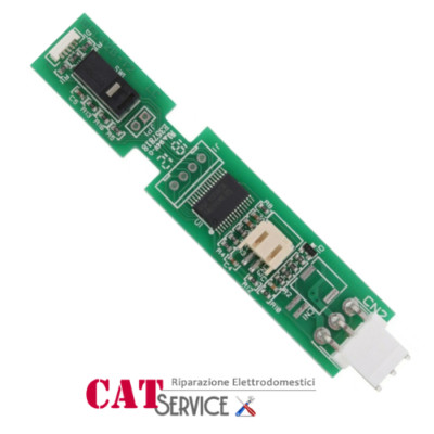 SCHEDA PCB MANICO IMPUGANTURA PER VAPORELLA POLTI XT100,XT110,XT120 ...