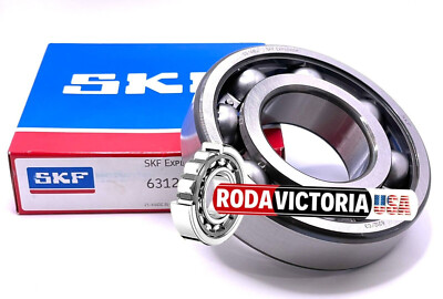 SKF 6312 C3 SKF DEEP GROOVE BALL BEARING, OPEN, NO SEALS 60x130x31 mm ...