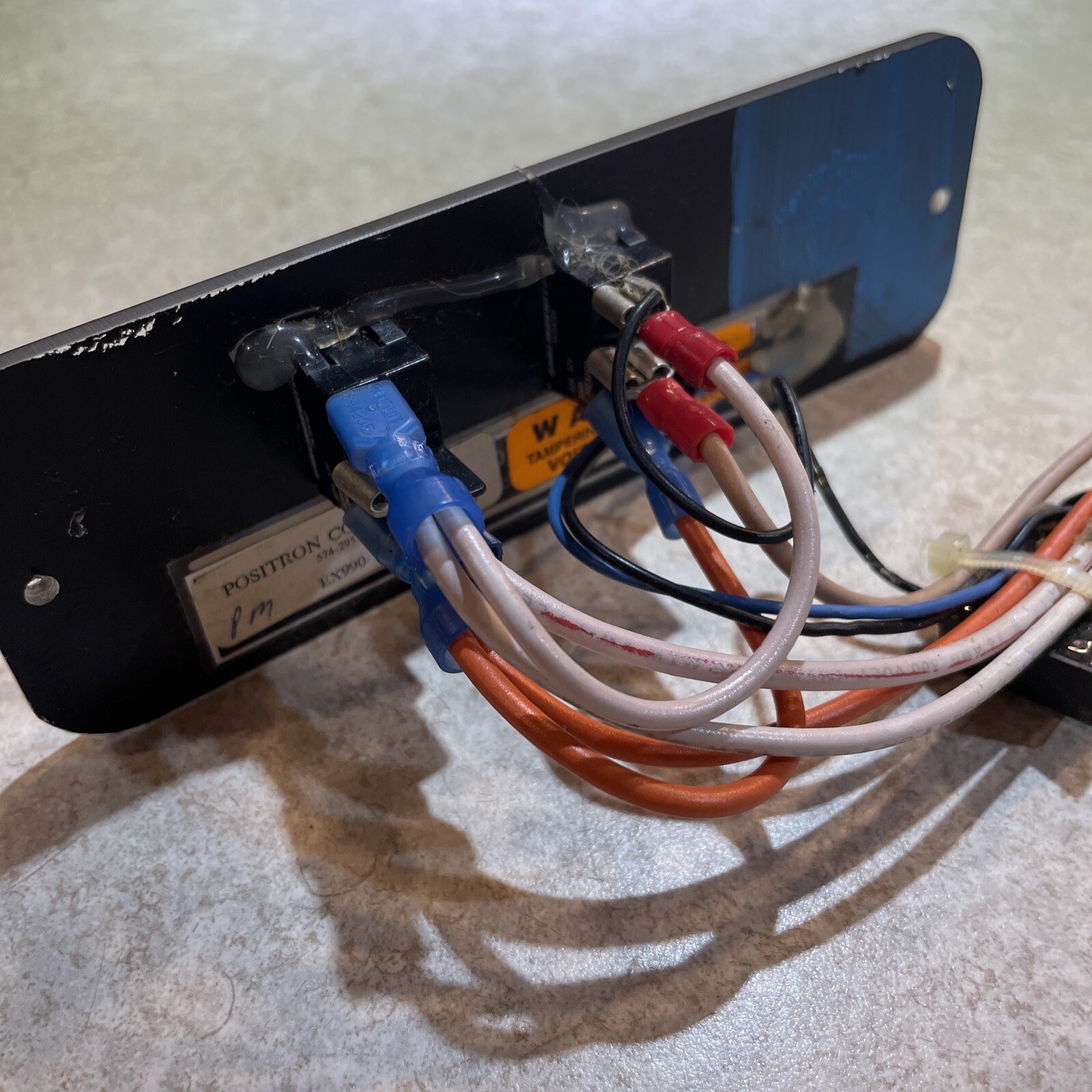 Vintage Positron Custom RV Conversion Van 12v Indirect Light Switches ...