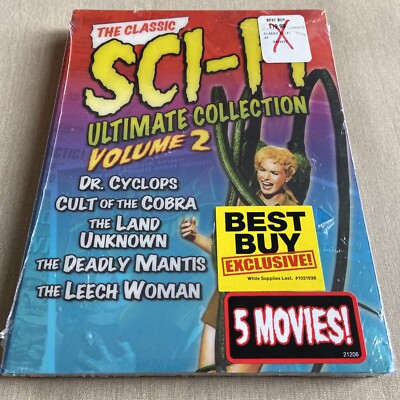 Classic Sci-Fi Ultimate Collection: Volume 2 (DVD 5-Film) Best Buy ...