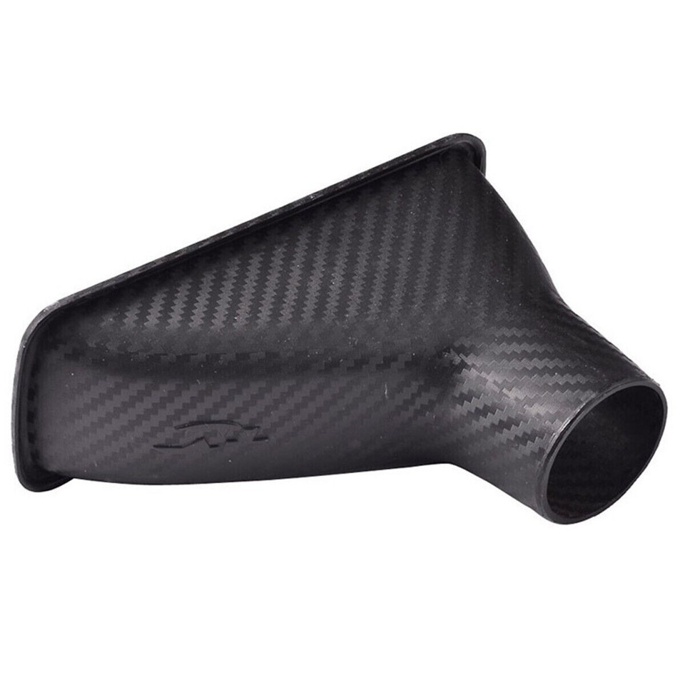 New Carbon Fiber Look Car Racing Front Bumper Turbo Intake Pipe Air ...