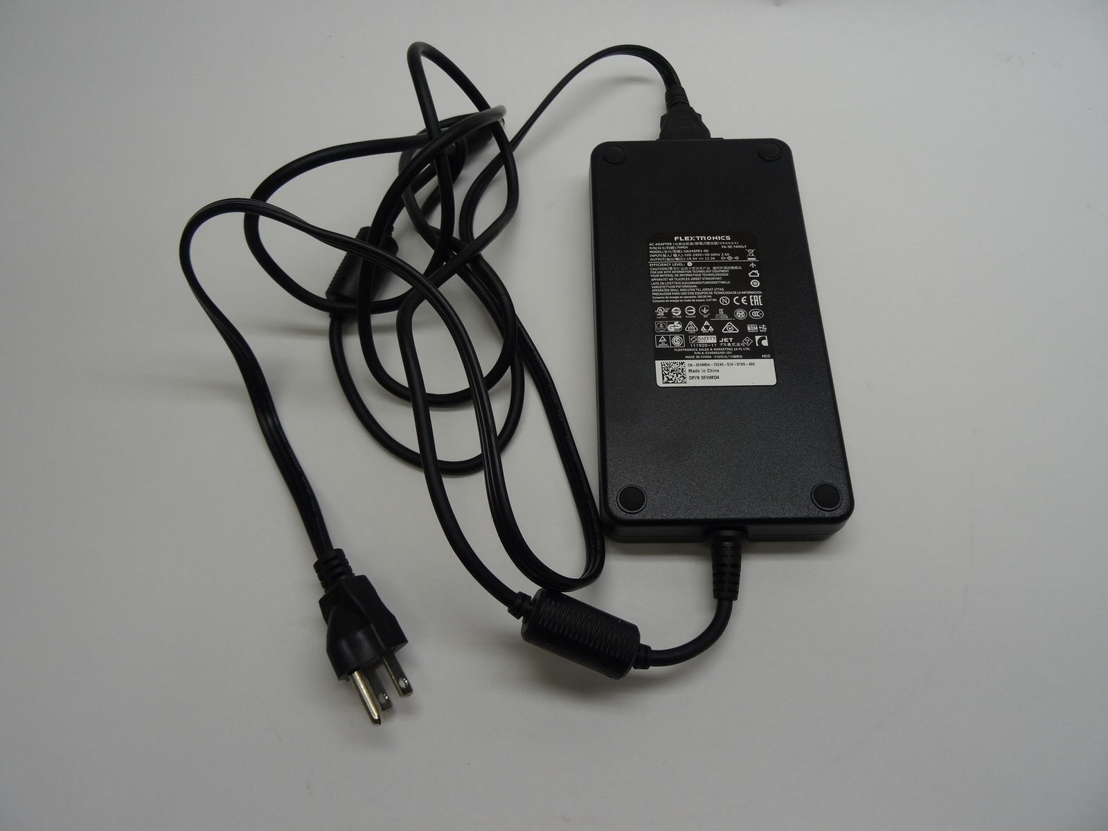 FLEXTRONICS DELL 240W AC ADAPTER POWER ADAPTER 19.5V 12.3A OFHMD4 | eBay