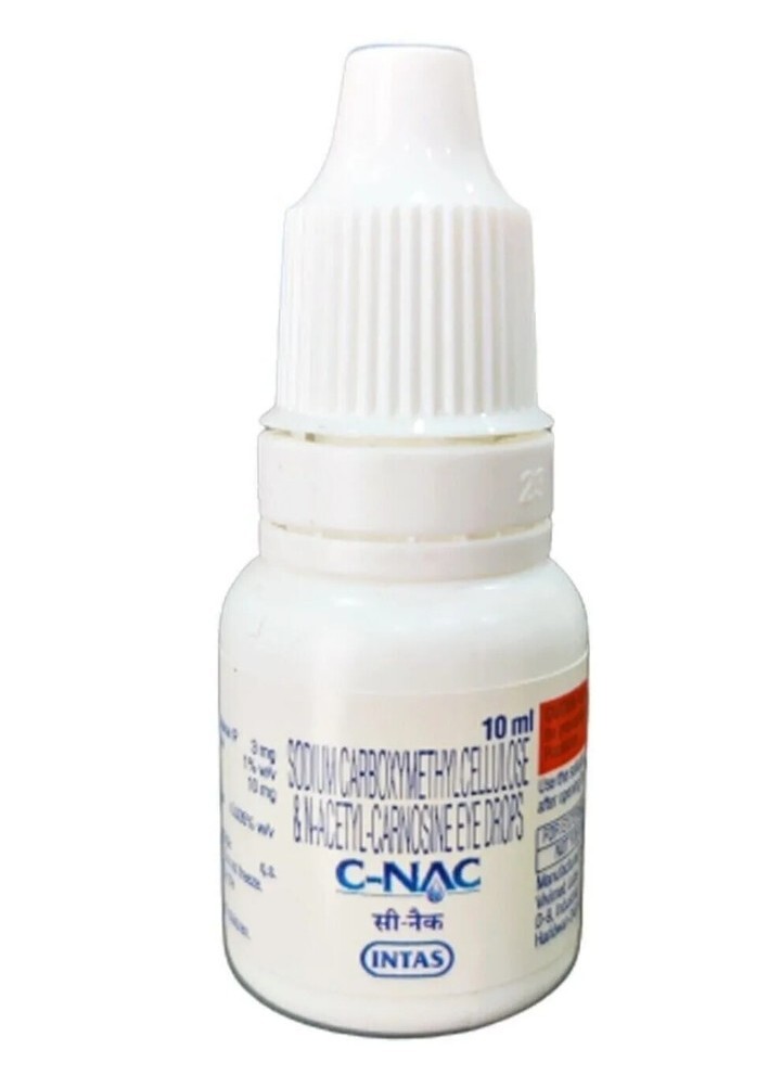 C-NAC Eye Drops For Cataract, N-Acetylcarnosine 10 ML SIZE! NAC PACK OF ...