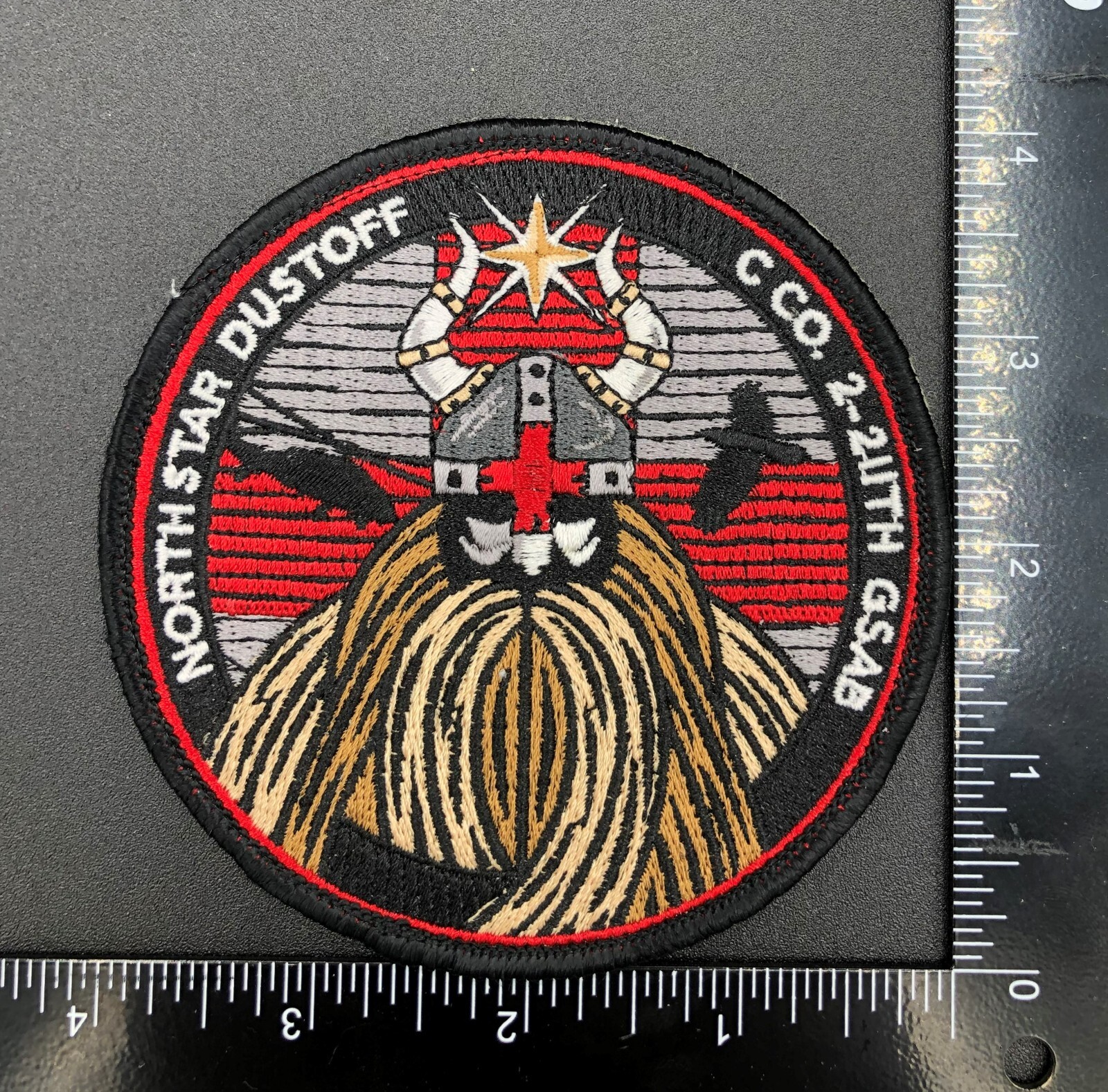 C Co 2-211th GSAB North Star Dustoff Medical Army Aviation Unit Patch ...
