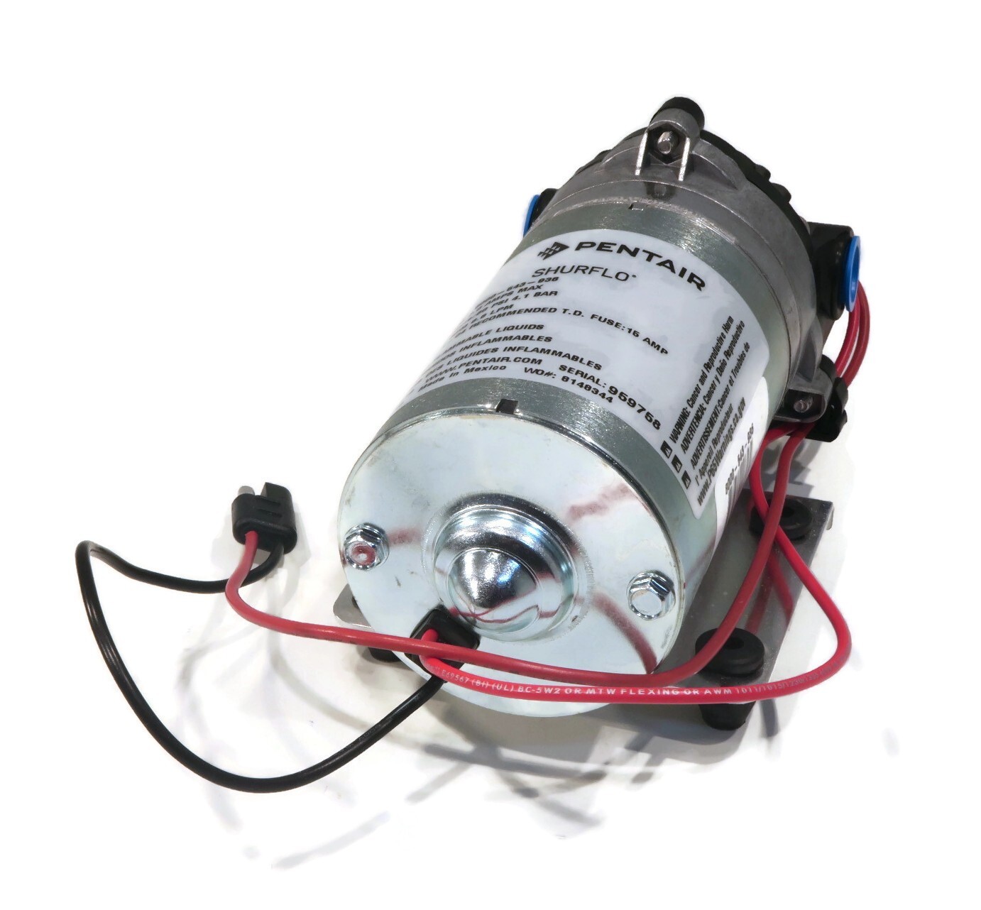 OEM Shurflo Diaphragm Pump with Wire Harness for Shurflo 8000-543-936 ...