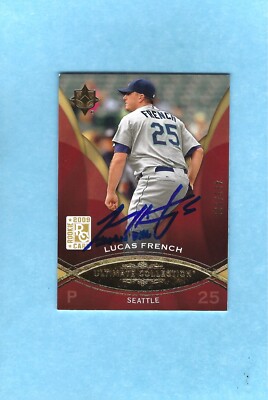 2009 UD Ultimate Lucas French RC Rookie Auto Hand Signed Autograph /599 ...