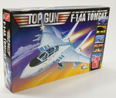 AMT 1/72 F-14A Top Gun The Movie Tomcat Jet Fighter 887 Model Kit | eBay