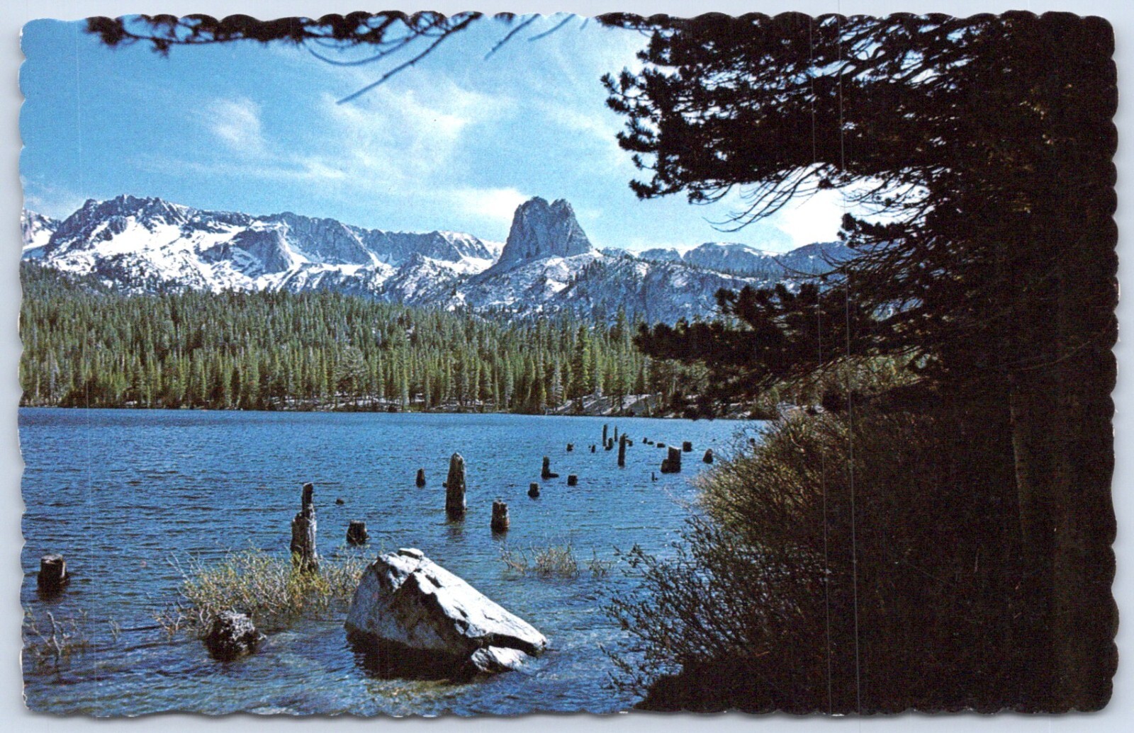 Postcard CA California Lake Mary Mammoth Lakes CA22 | eBay