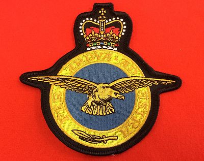 RAF Embroidered Crest Badge (Royal Air Force) | eBay UK