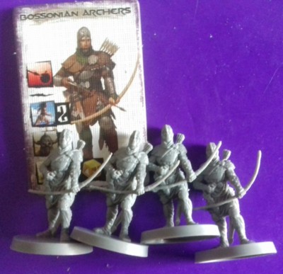 4x bossonian archers bowman figures monolith games conan boardgame ...
