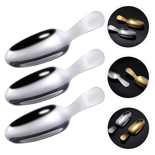 3PCS Short Handle Scoop Grain Decorative Scoops Kitchen Scoops ...