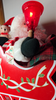 Telco Motion-ettes of Christmas Santa In His Sleigh Musical Lighted ...