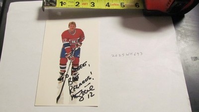 Mike Keane Signed Photo Card NHL | eBay
