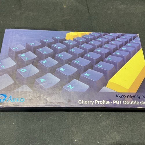 Akko Cherry Profile-PBT Double Shot Macaw Keycap Set | eBay