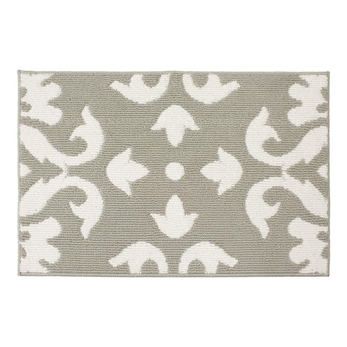 Laura Ashley Mayhew Accent Rug, 24"x36", Light Grey/White 646760113927 ...