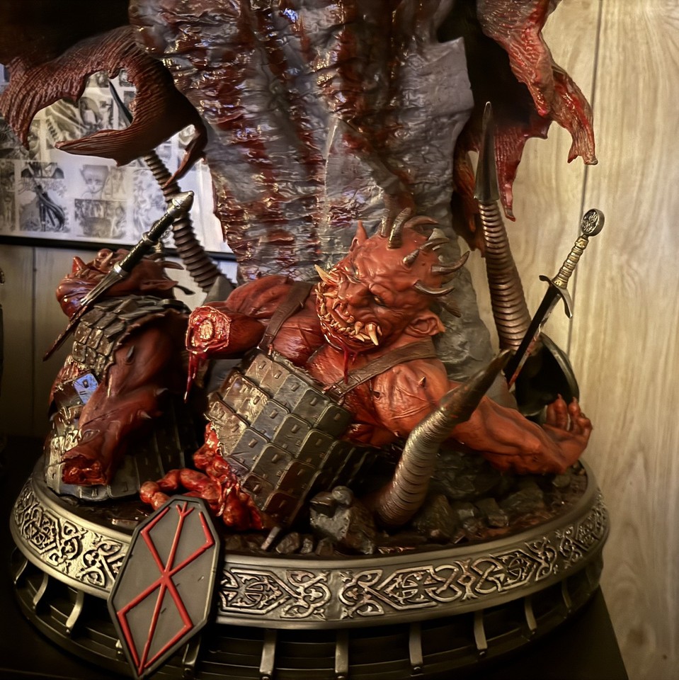 BERSERK Guts Berserker Armor Bloody Nightmare Version 1/4 Scale Prime 1 ...