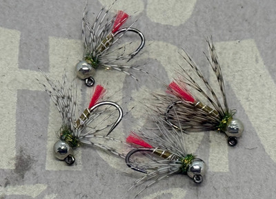 4ea. Jigged Euro Red Tag nymphs size #16. Excellent Euro Nymphing ...