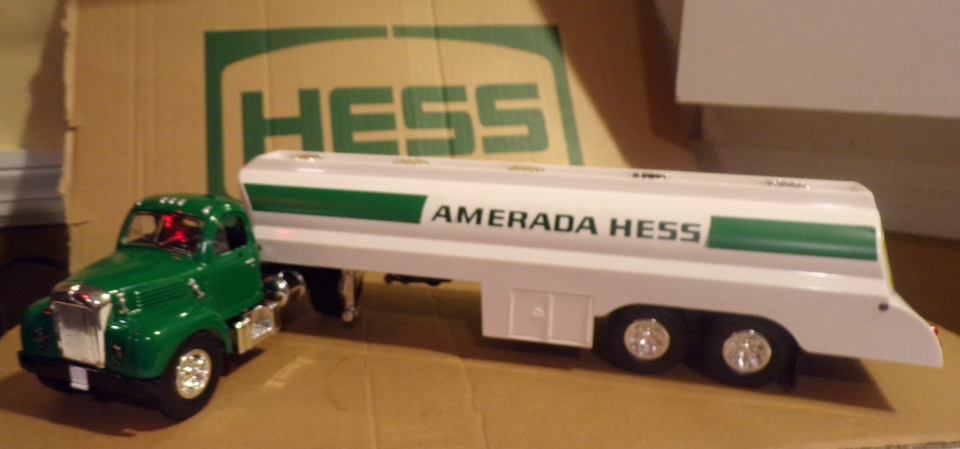 Amerada Hess truck custom B-Mack like 1964 Hess toy truck gas/oil | eBay