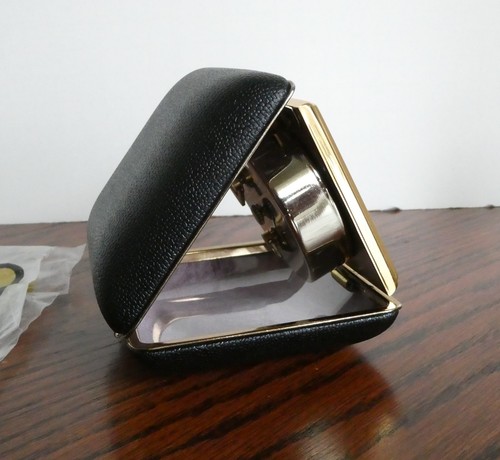 VTG Phinney-Walker Traveling Alarm Clock PW6 Black Case White Dial ...