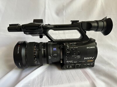 Sony HVR-Z7U 3 CCD HDV Camcorder w/Petrol Case and digital recorder ...