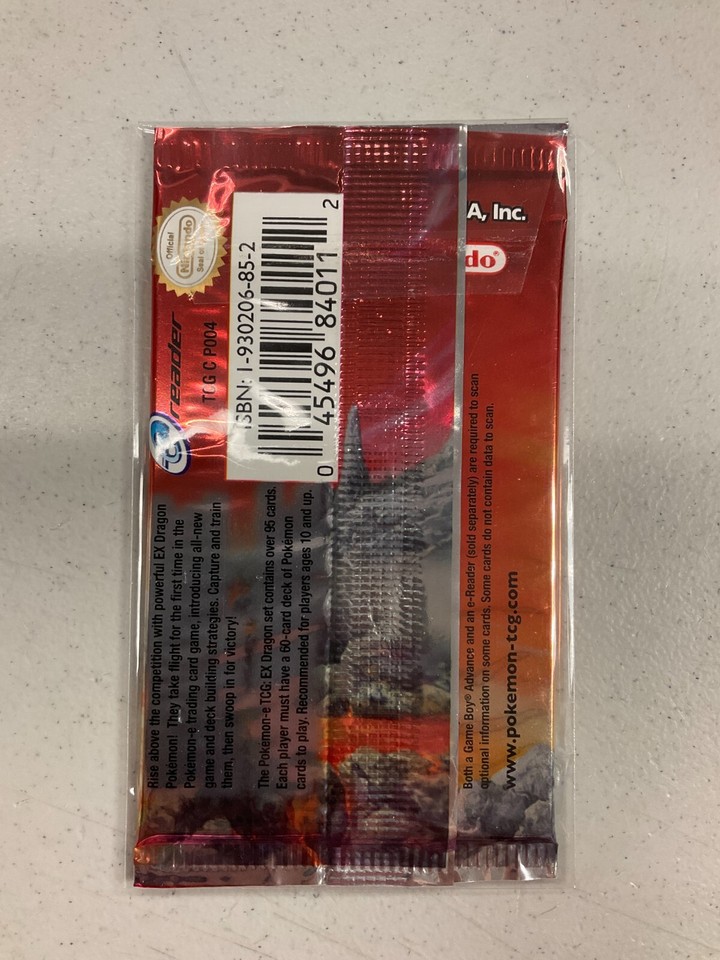 Pokemon TCG EX Dragon Sealed Booster Pack | eBay