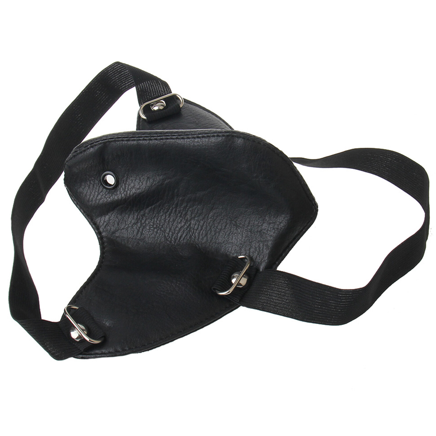 Outdoor Sports Biker Motorcycle Leather Anti-Dust Half Face Mouth ...